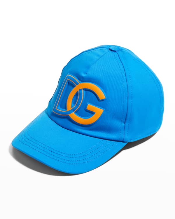 Dolce&Gabbana Men's Embroidered DG-Logo Baseball Hat | Neiman Marcus
