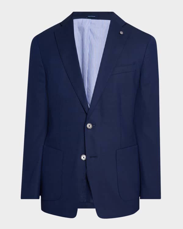Burberry Men's Tailored Zip Sport Coat | Neiman Marcus Burberry Men's Tailored Zip Sport Coat | Neiman Marcus