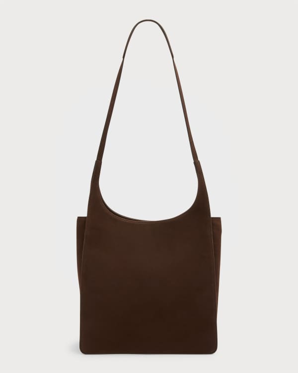 THE ROW Morgan Small Shoulder Bag in Leather | Neiman Marcus