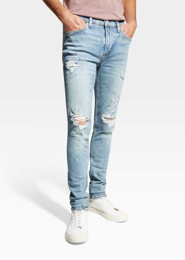 FRAME Men's Jagger Skinny Jeans | Neiman Marcus