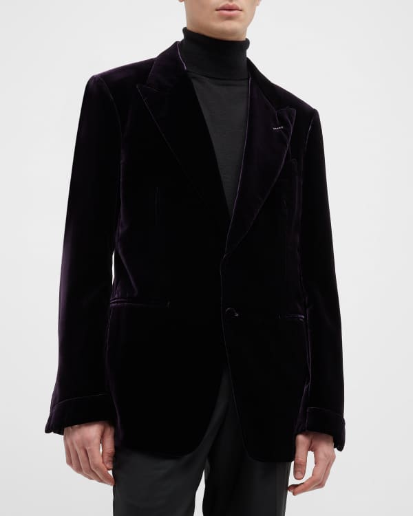 Versace Men's Metallic Tuxedo Jacket | Neiman Marcus