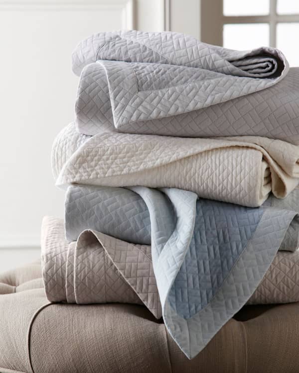 Westpoint Home Queen Vannerie Quilted Satin Coverlet | Neiman Marcus