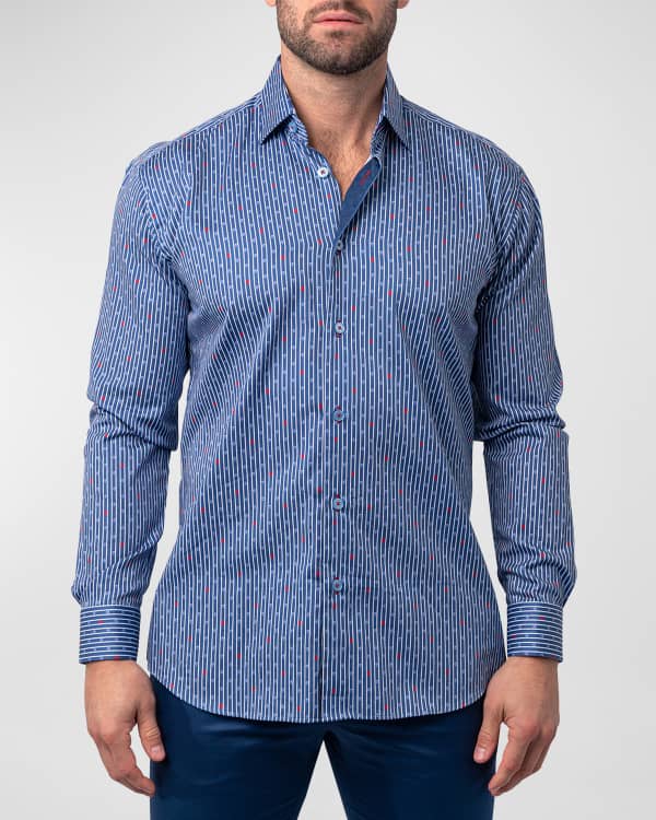 Maceoo Men's Fibonacci Constant Sport Shirt | Neiman Marcus