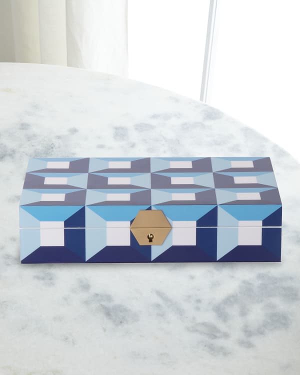 Jonathan Adler Le Wink Lacquer Jewelry Box | Neiman Marcus