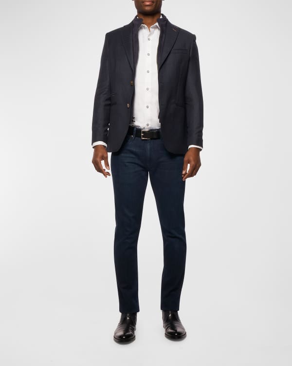 Robert Graham Men's Uptown Wool-Blend Sport Jacket | Neiman Marcus