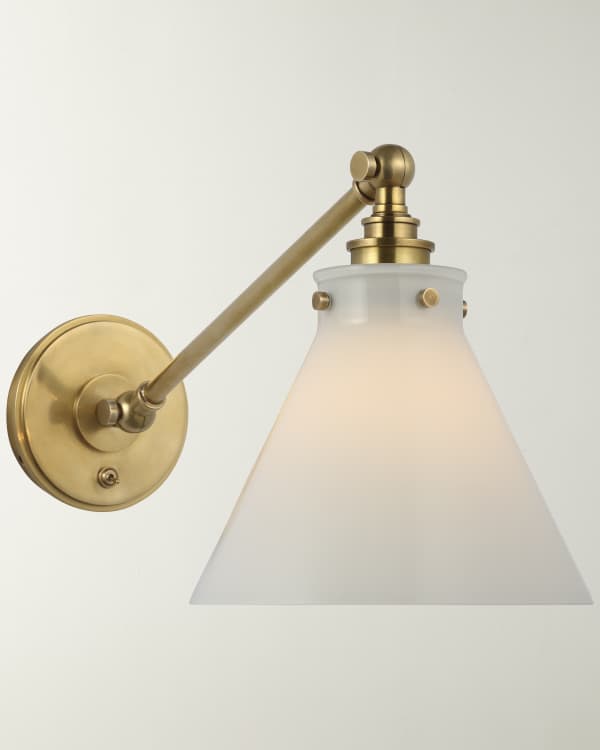 Visual Comfort Signature Parkington Single Library Wall Light In ...