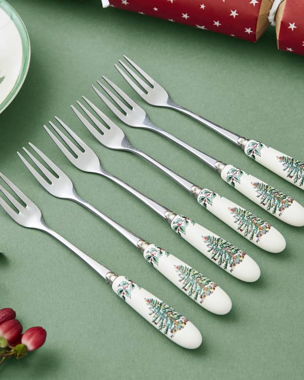 Spode Christmas Tree S/6 Teaspoons, Set of 4 | Neiman Marcus