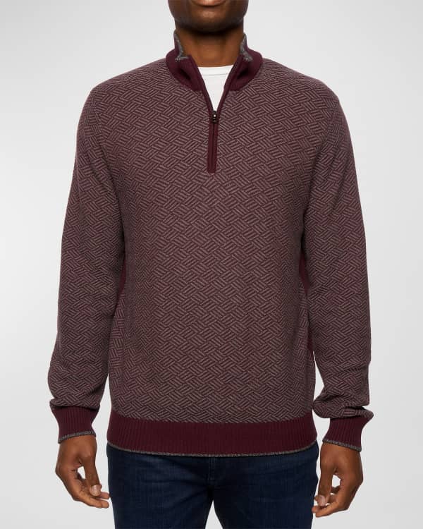 Robert Graham Men's Buzz Full-Zip Sweater | Neiman Marcus