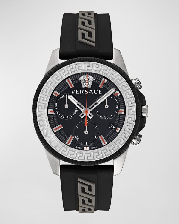 Versace Men's 45mm Sport Tech Watch in Two-Tone | Neiman Marcus