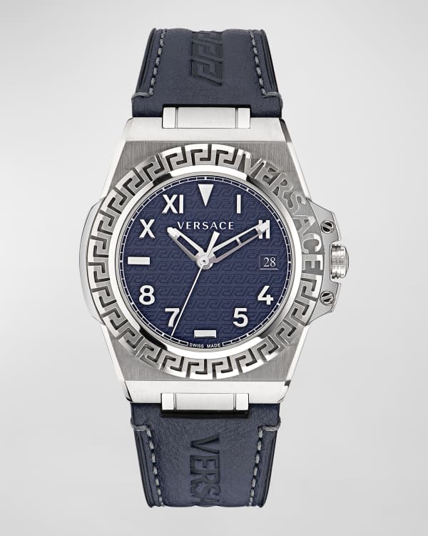 Versace Men's Greca Time IP Yellow Gold Bracelet Watch, 41mm | Neiman ...