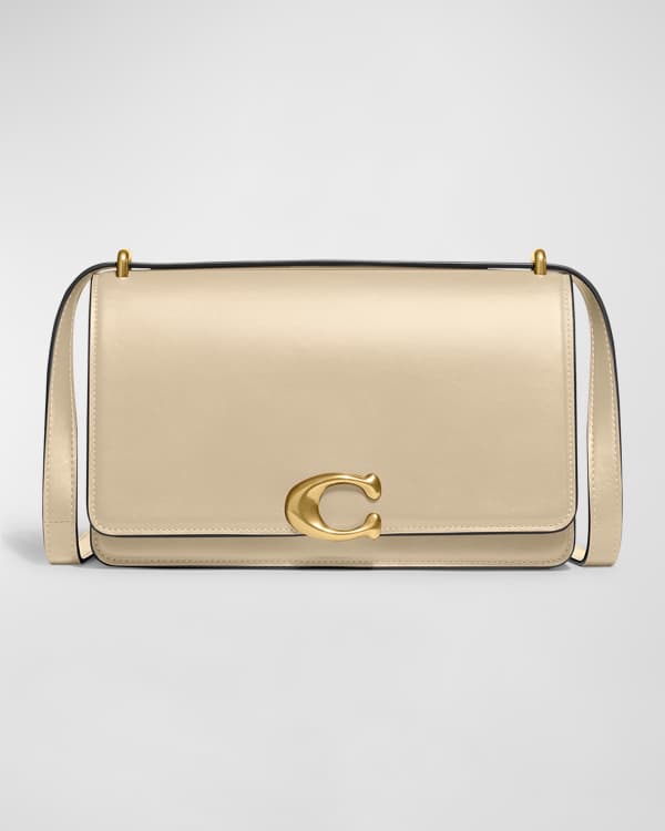 Coach Studio Flap Patent Leather Shoulder Bag | Neiman Marcus