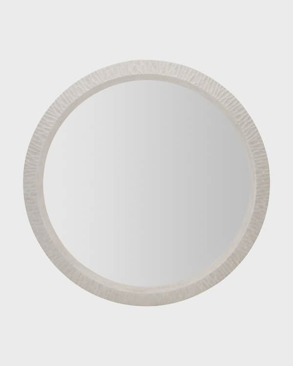 Bernhardt Linea Round Mirror | Neiman Marcus