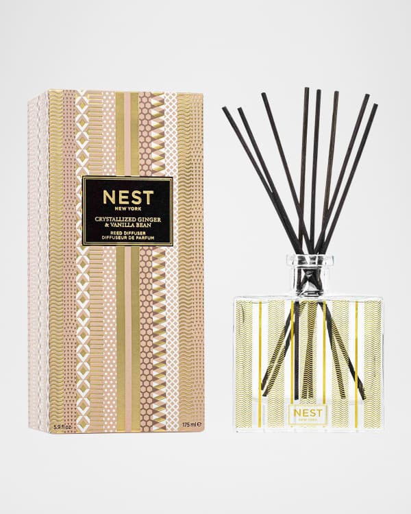 NEST New York Rattan Driftwood and Chamomile Reed Diffuser, 5.9 oz ...