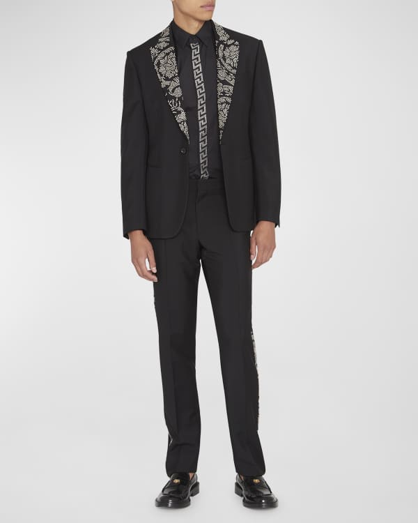 Versace Men's Metallic Tuxedo Jacket | Neiman Marcus