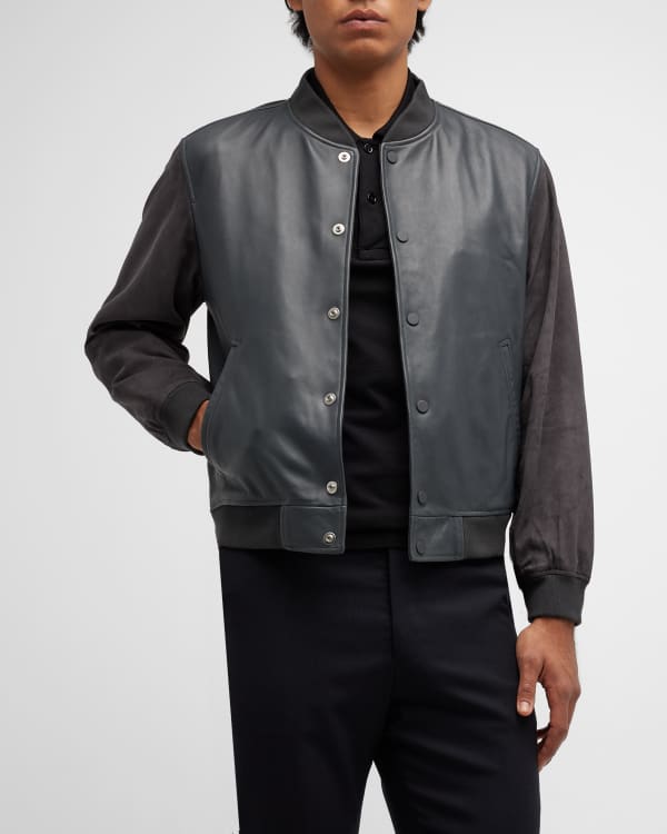 ZEGNA Men's Elements Bomber Jacket | Neiman Marcus