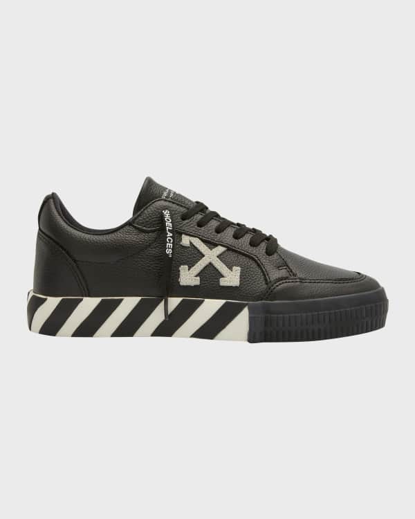 Off-White Vulcanized Bicolor Low-Top Sneakers | Neiman Marcus