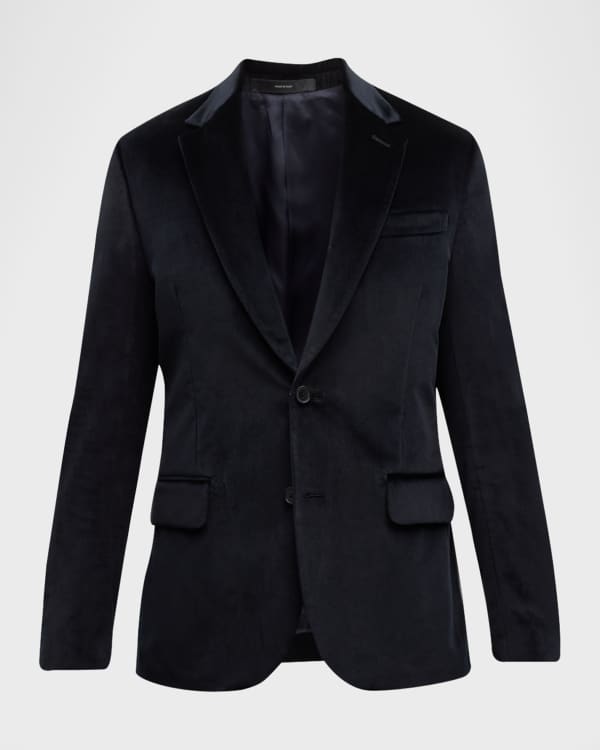 TOM FORD Men's Fluid Velvet Cocktail Jacket | Neiman Marcus
