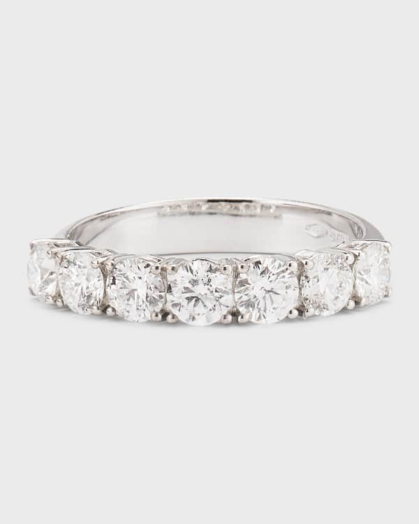 Rahaminov Diamonds 18K Yellow Gold Emerald-Cut Diamond Decagon Ring ...