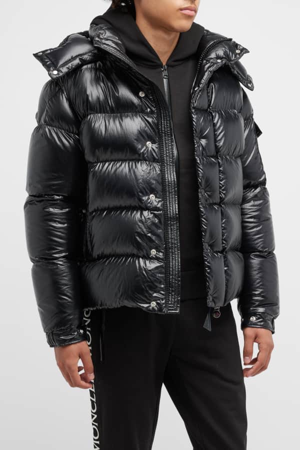 Diesel Men's Wolf Metallic Puffer Jacket | Neiman Marcus