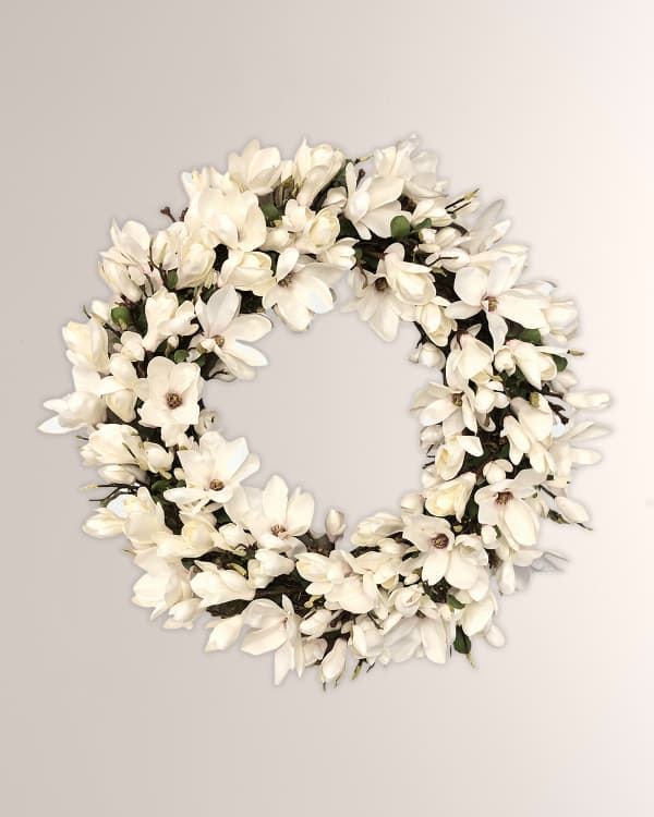 Winward Home Magnolia Wreath | Neiman Marcus