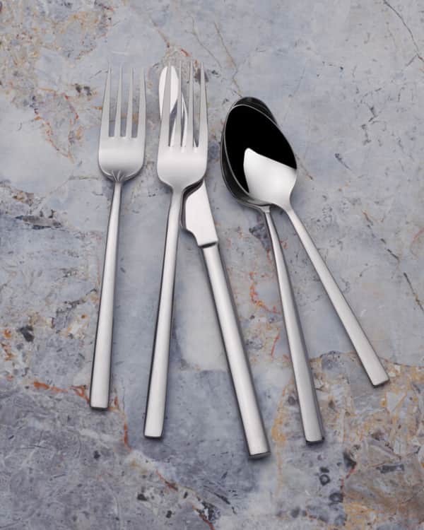 Yamazaki Tableware 20-Piece Byzantine Gold-Plated Flatware Service ...
