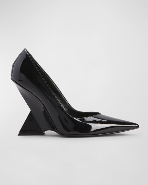The Attico Cheope Raso 105mm Modern Pumps | Neiman Marcus