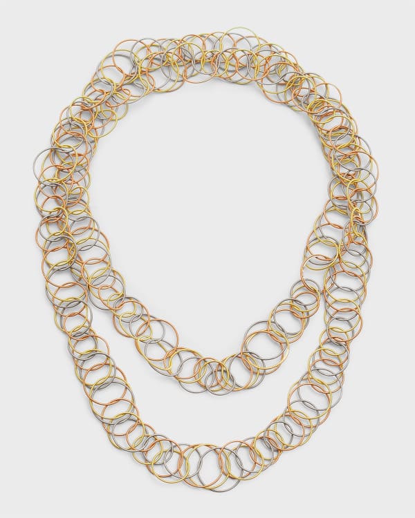 Buccellati 18k Torchon Medium Necklace | Neiman Marcus