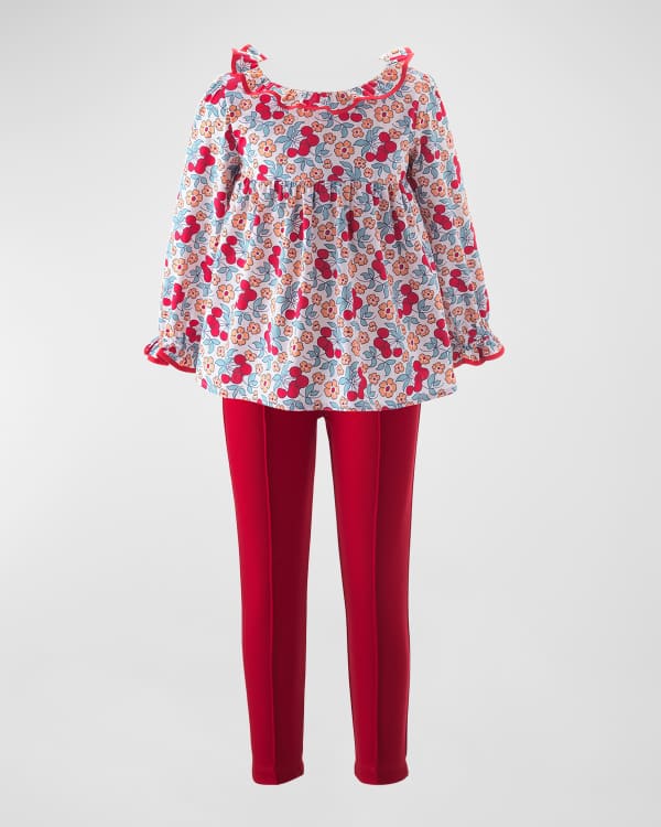 Splendid Girl's Dip-Dye Shirt w/ Drawstring Shorts, Size 2-7 | Neiman ...