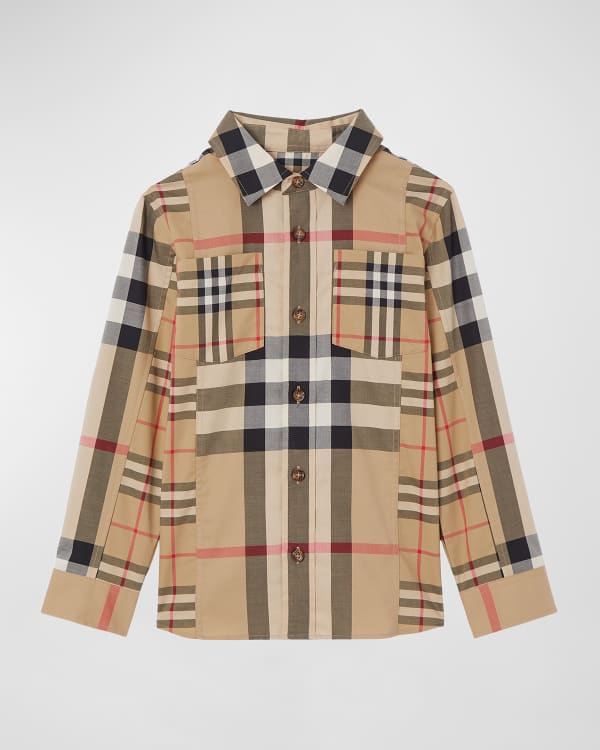 Burberry Boy's Perry Logo Tape Vest, Size 3-14 | Neiman Marcus