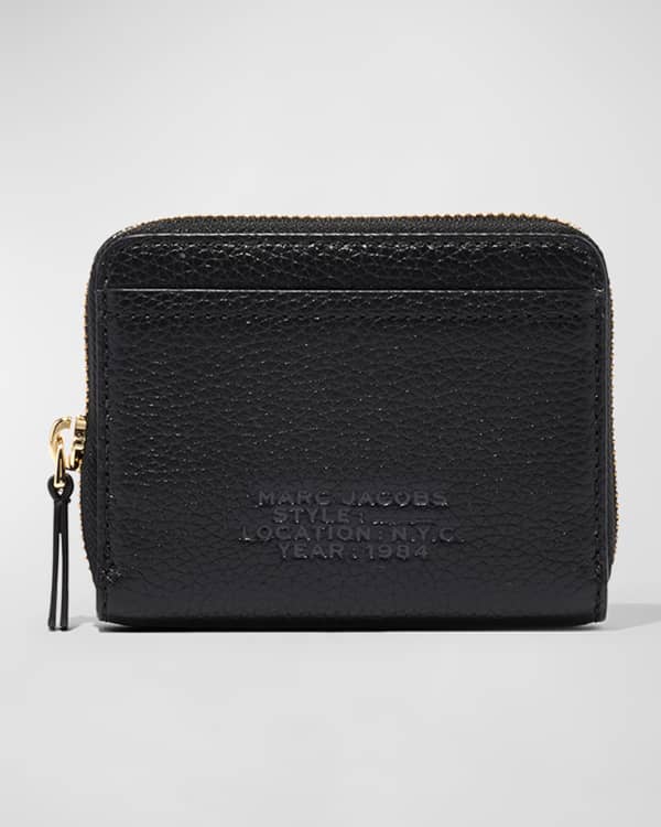 Marc Jacobs The Slim 84 Croc-Embossed Zip Around Wallet | Neiman Marcus