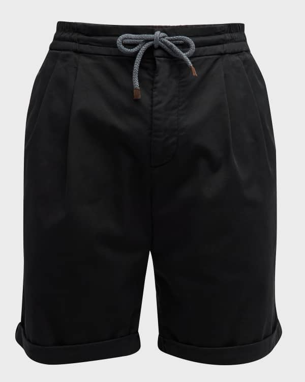 monfrere Men's West Coated Drawstring Shorts | Neiman Marcus