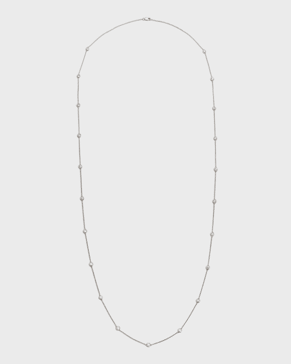 Luminous Diamonds 18k White Gold 7 Luminous Diamond Necklace | Neiman ...