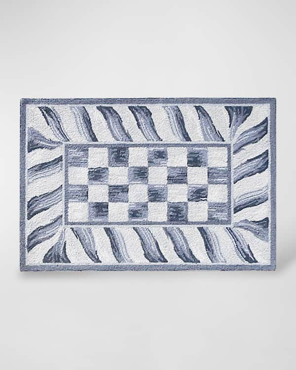 MacKenzie-Childs Royal Check Entrance Mat, 2' x 3' | Neiman Marcus