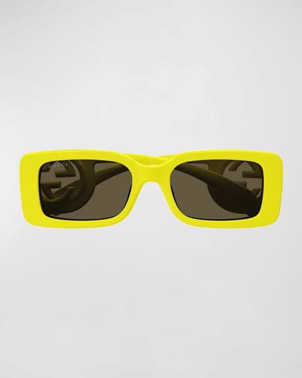 Gucci Star Stud Crystal Acetate Cat-Eye Sunglasses | Neiman Marcus