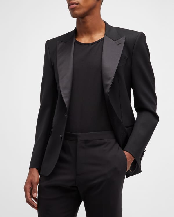 Versace Men's Baroque Tuxedo Jacket | Neiman Marcus