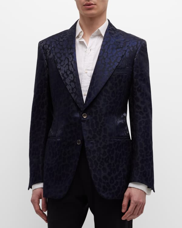 TOM FORD Men's Oriental Floral Dinner Jacket | Neiman Marcus