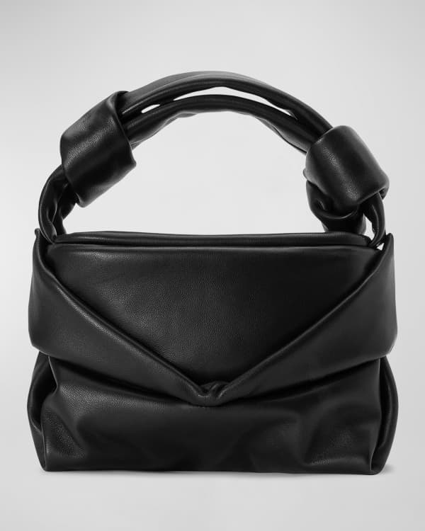 HEREU Braided Leather Top-Handle Bag | Neiman Marcus