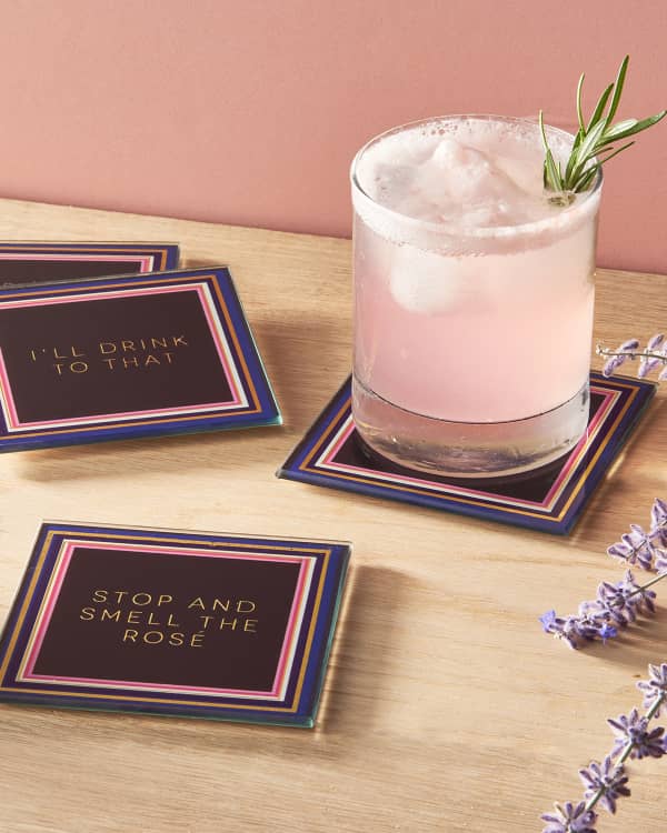 Dolce&Gabbana Casa Reversible Paper Coasters, Set of 12 | Neiman Marcus