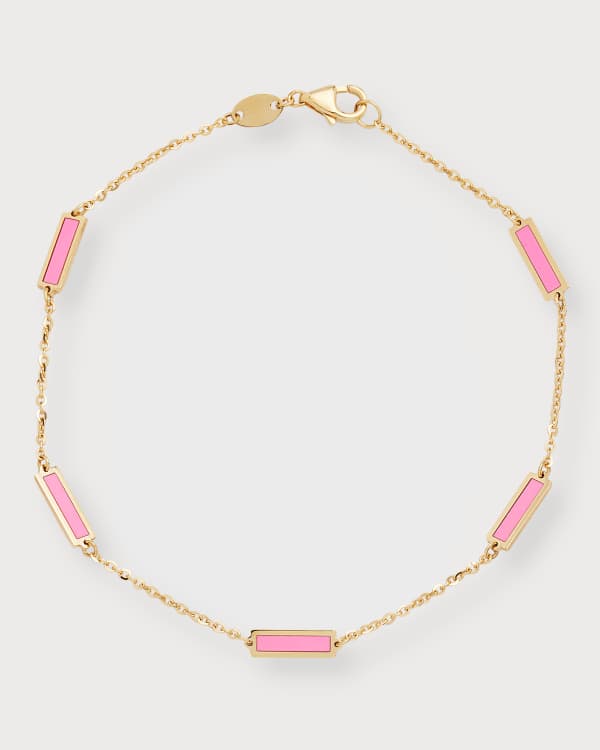 LANA 14K Yellow Gold Biography Chain-Link Bracelet | Neiman Marcus