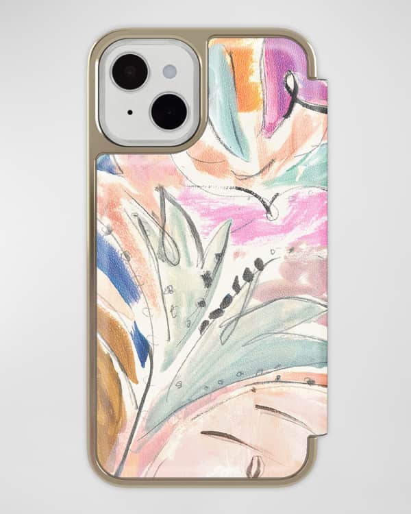 Ted Baker Glitter Mirror Folio iPhone 13/14 Case | Neiman Marcus