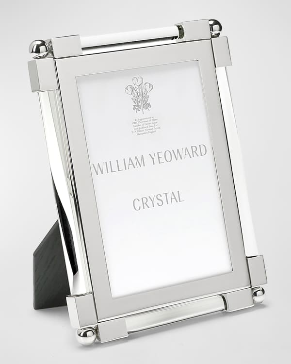 William Yeoward Crystal New Classic Clear Frame, 8" x 10" | Neiman Marcus