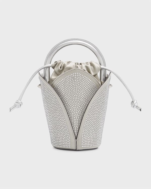 Jimmy Choo Bonny Allover Crystal Top-Handle Bag | Neiman Marcus