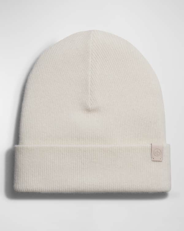 Portolano Cable Knit Cashmere Beanie | Neiman Marcus
