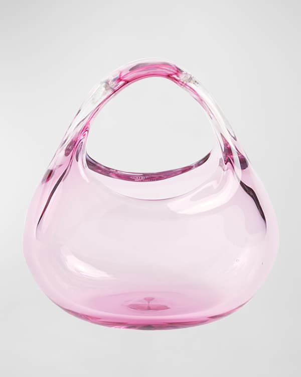 Coperni Ring Swipe Patent Top-Handle Bag | Neiman Marcus