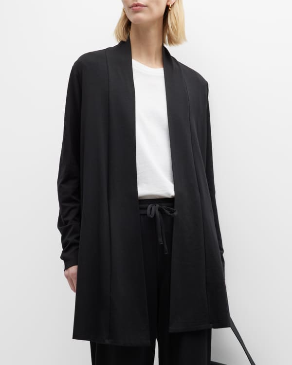 Vince Draped Open-Front Cardigan | Neiman Marcus
