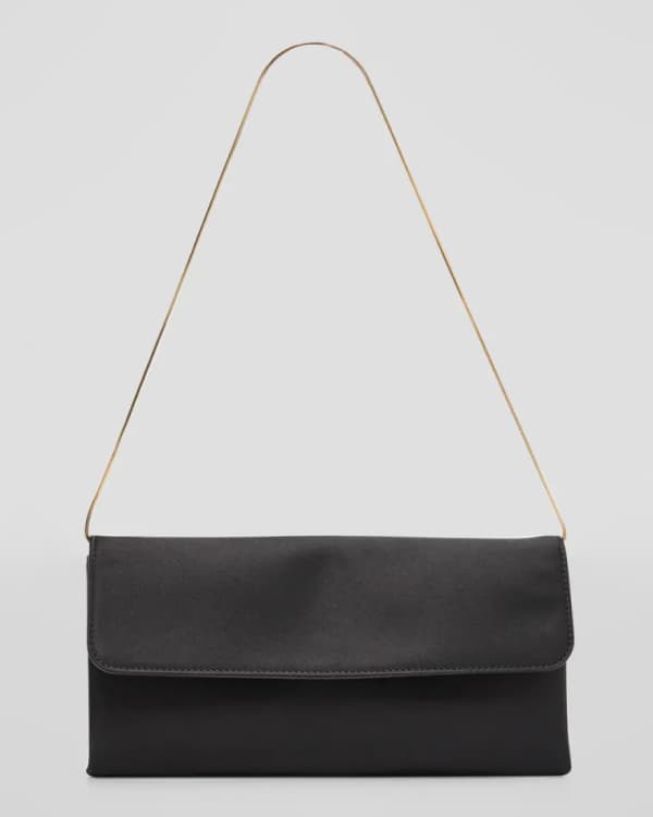 THE ROW Terrasse Shoulder Bag in Grain Leather | Neiman Marcus