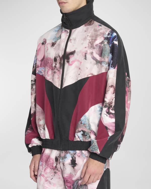 Versace Men's Barocco Track Jacket | Neiman Marcus