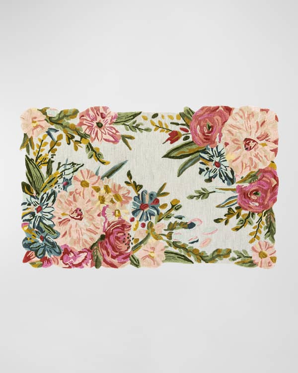 MacKenzie-Childs Flower Market Trellis Rug, 5' x 8' | Neiman Marcus