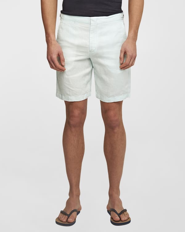 FRAME Men's L'Homme Cut-Off Denim Shorts | Neiman Marcus