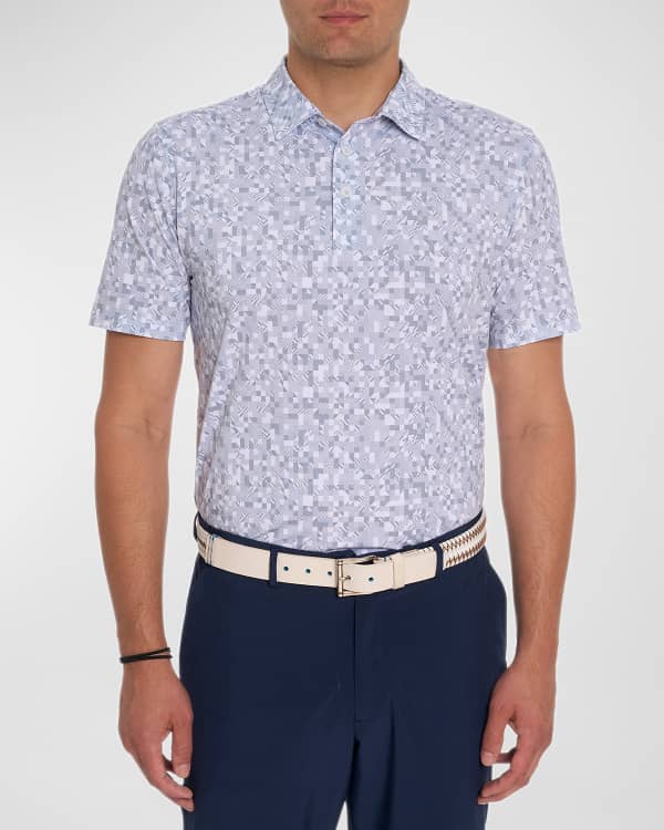 Robert Graham Men's Constellation Performance Polo Shirt | Neiman Marcus